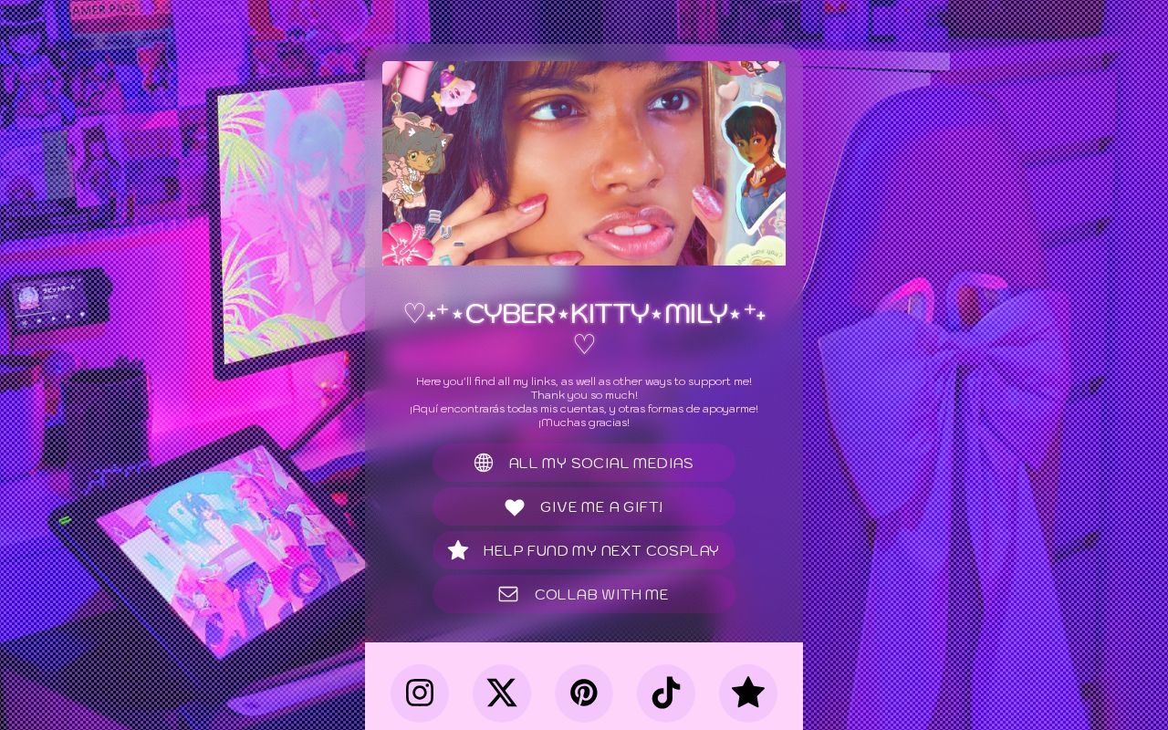 CYBER KITTY MILY, NYA~ ♡︎